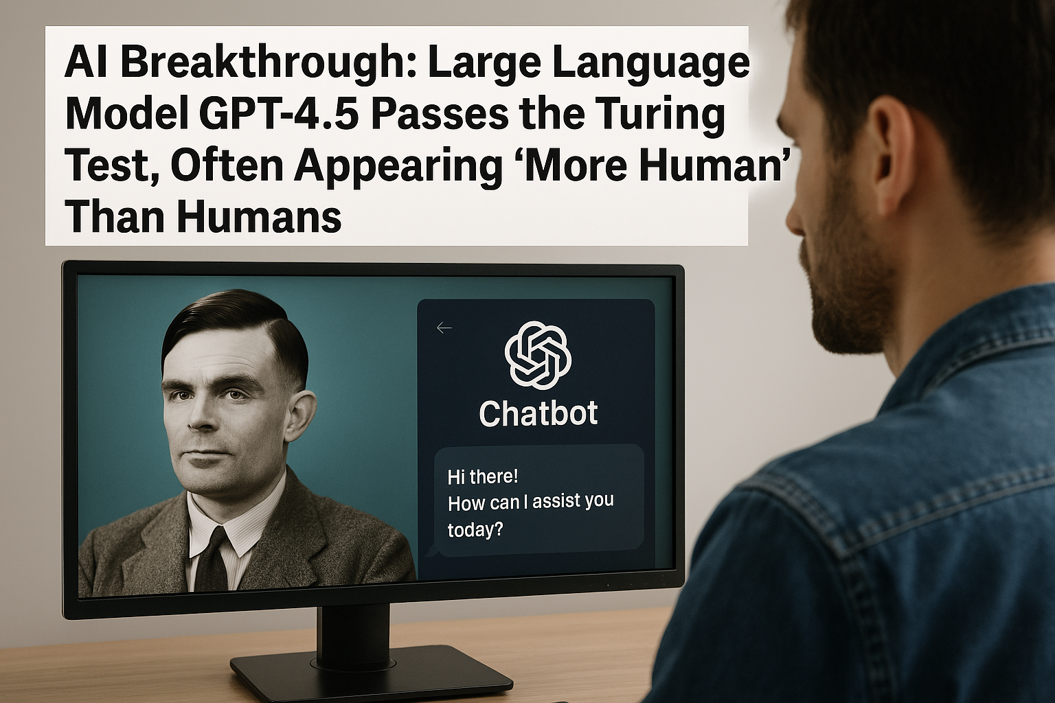 AI Breakthrough: Large Language Model GPT-4.5 Passes the Turing Test ...