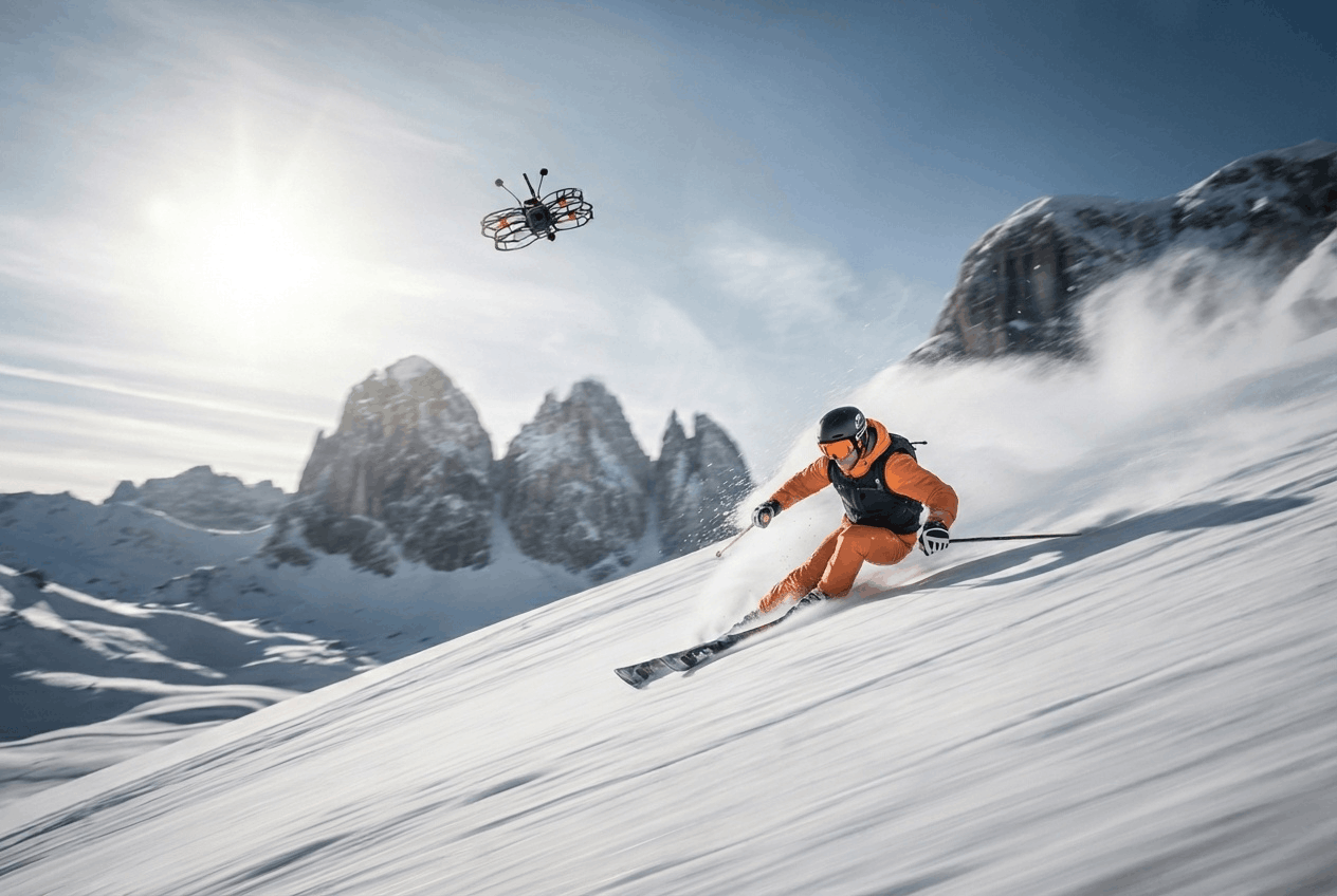 The Buzz of the Dolomites: How FPV Drones Became the Breakout Star of ...